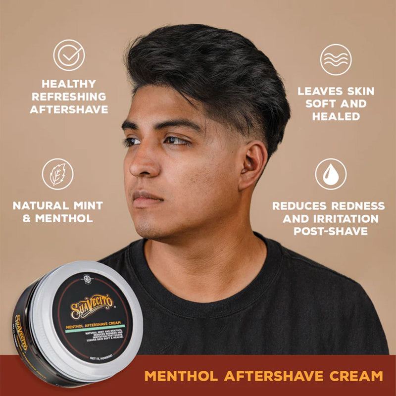 Suavecito - Menthol Aftershave Cream, 240ml – The Panic Room