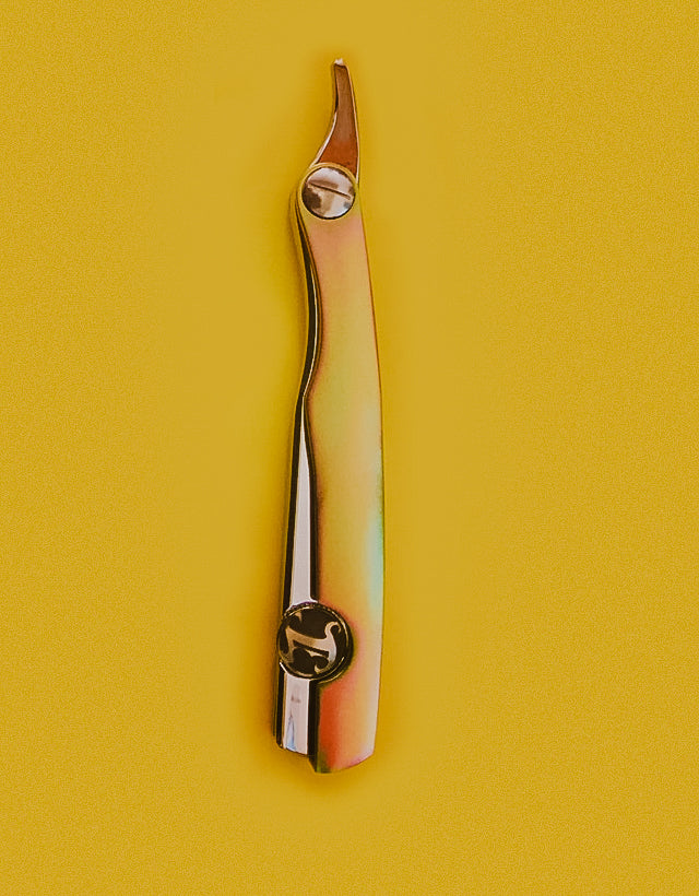Irving Barber Co. - Chrome / Yellow Zinc Razor – The Panic Room