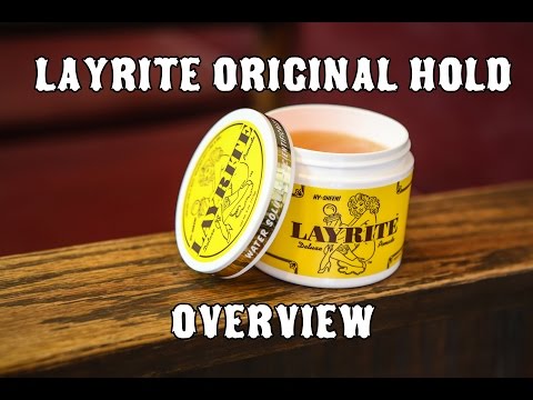 Layrite - Original Pomade,1.5oz – The Panic Room