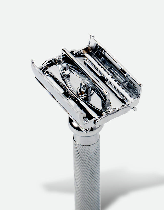 Parker - 99R Safety Razor, Butterfly Open, Chrome Finish Handle – The ...